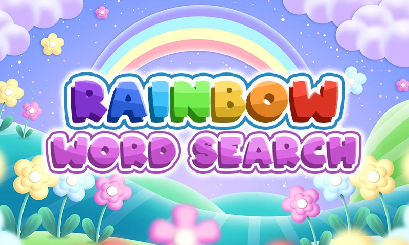 Rainbow Word Search online: Play online for free