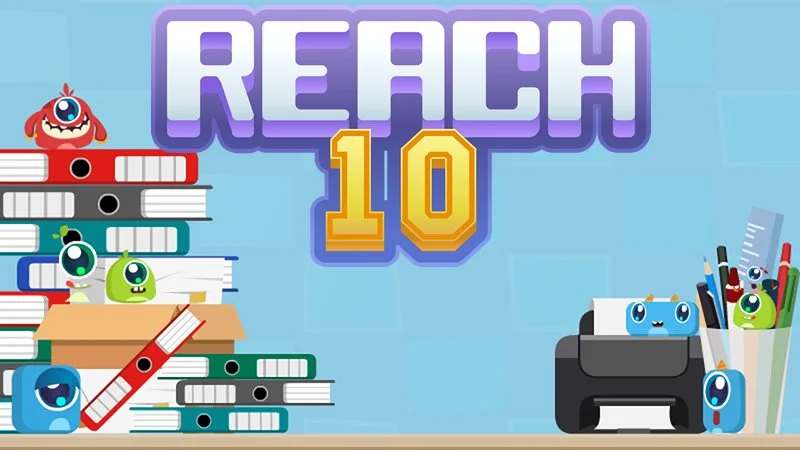 Reach 10 game: Play online for free